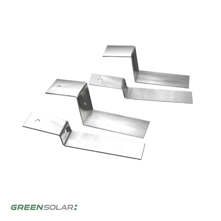 Flachdachaufsteller für 1 Modul zur Einzelmontage inkl. Klemmen 30mm ...